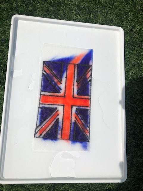 Magic Flags - Paper Towel Trick