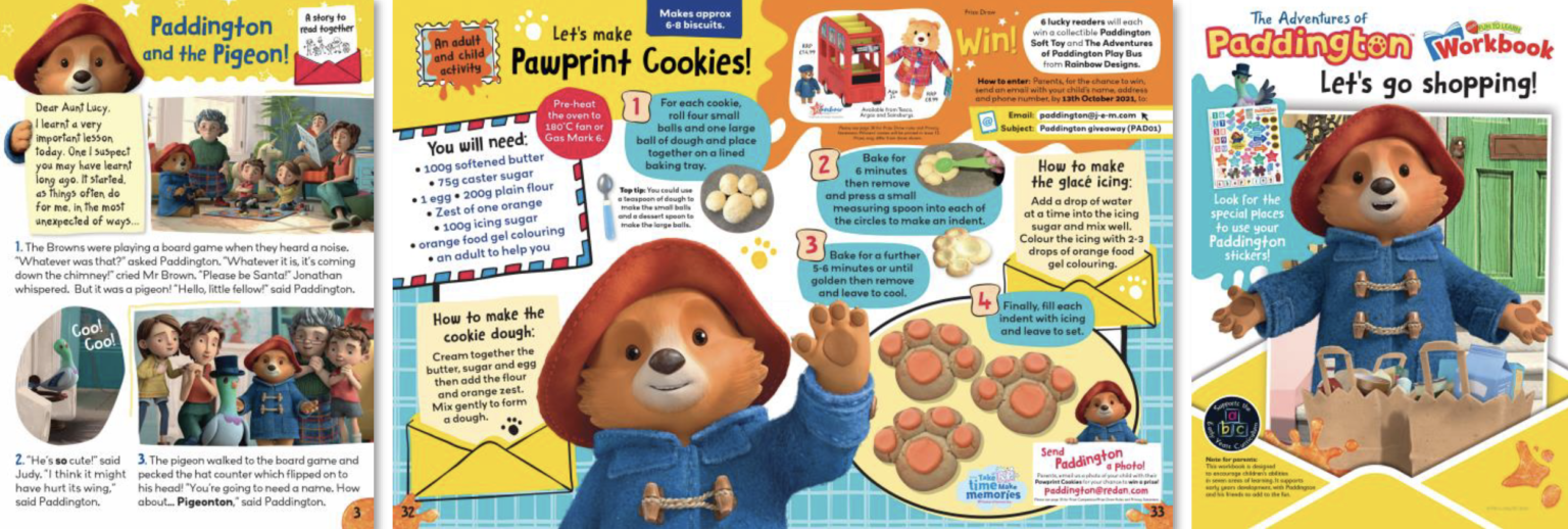 The Adventures of Paddington Magazine Review